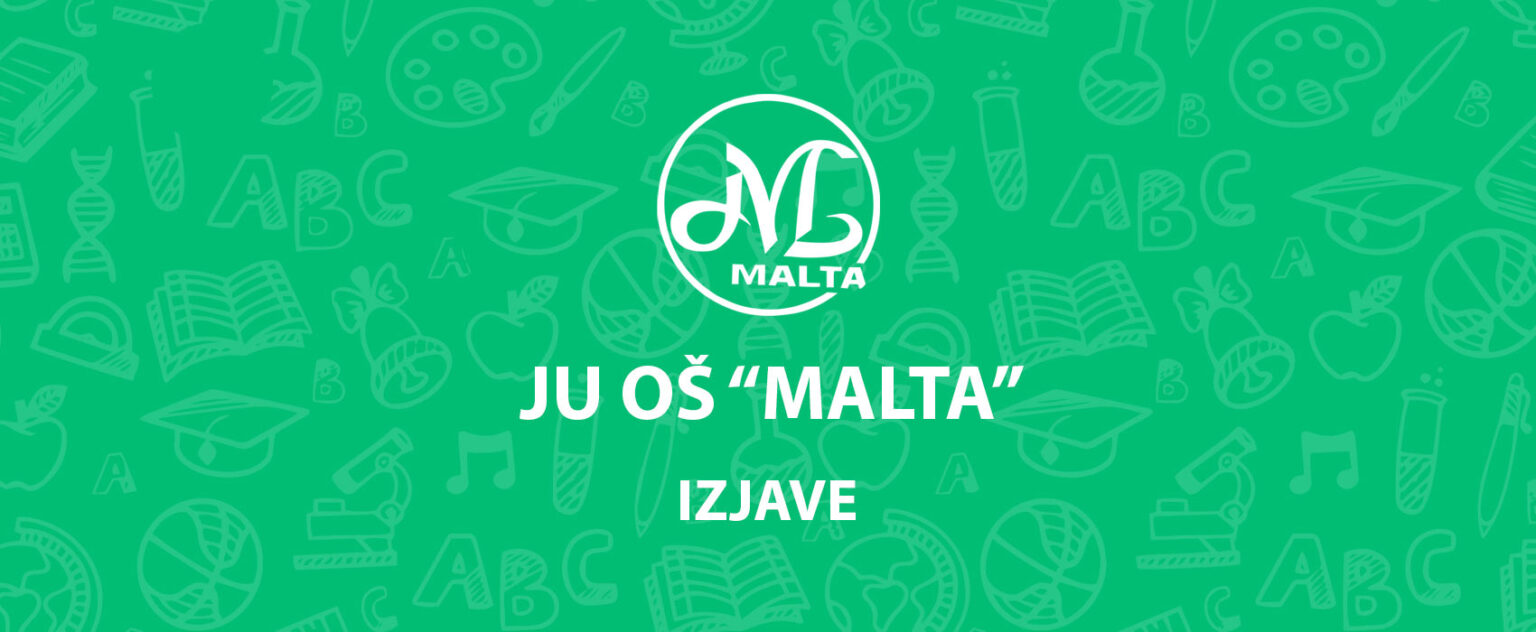 IZJAVE RODITELJA-PRAVDANJE IZOSTANAKA – Javna ustanova osnovna škola ...