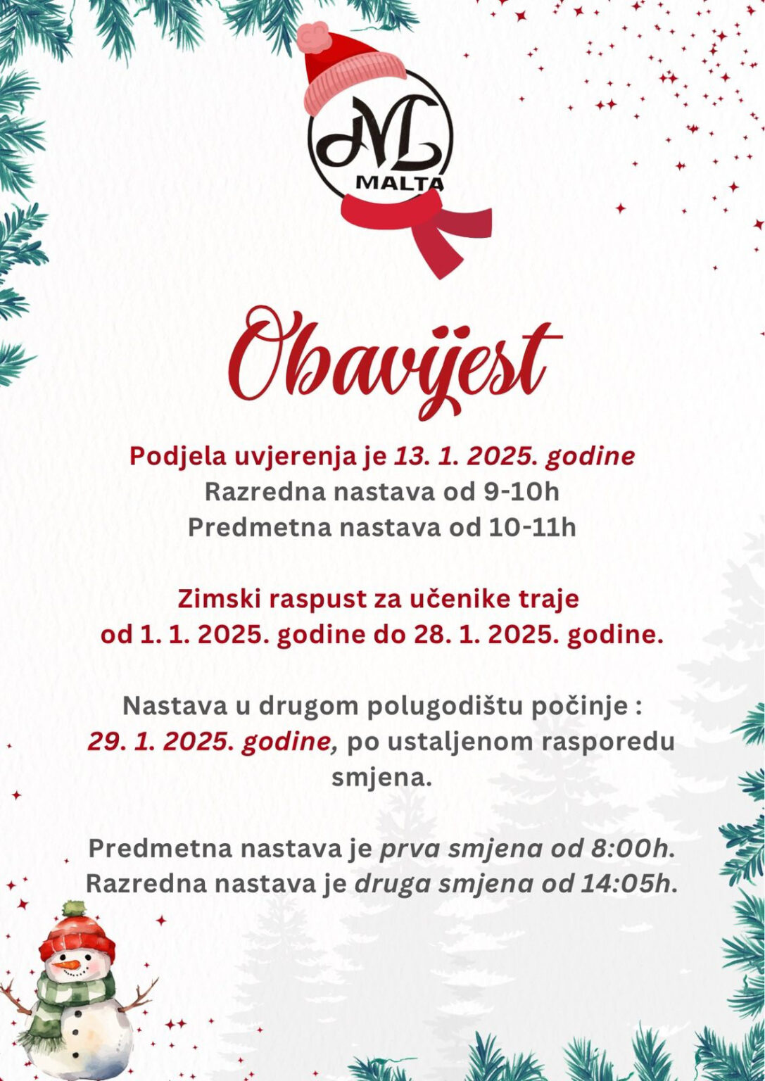 Javna ustanova osnovna škola "Malta" – Osnovna škola Malta – Sarajevo